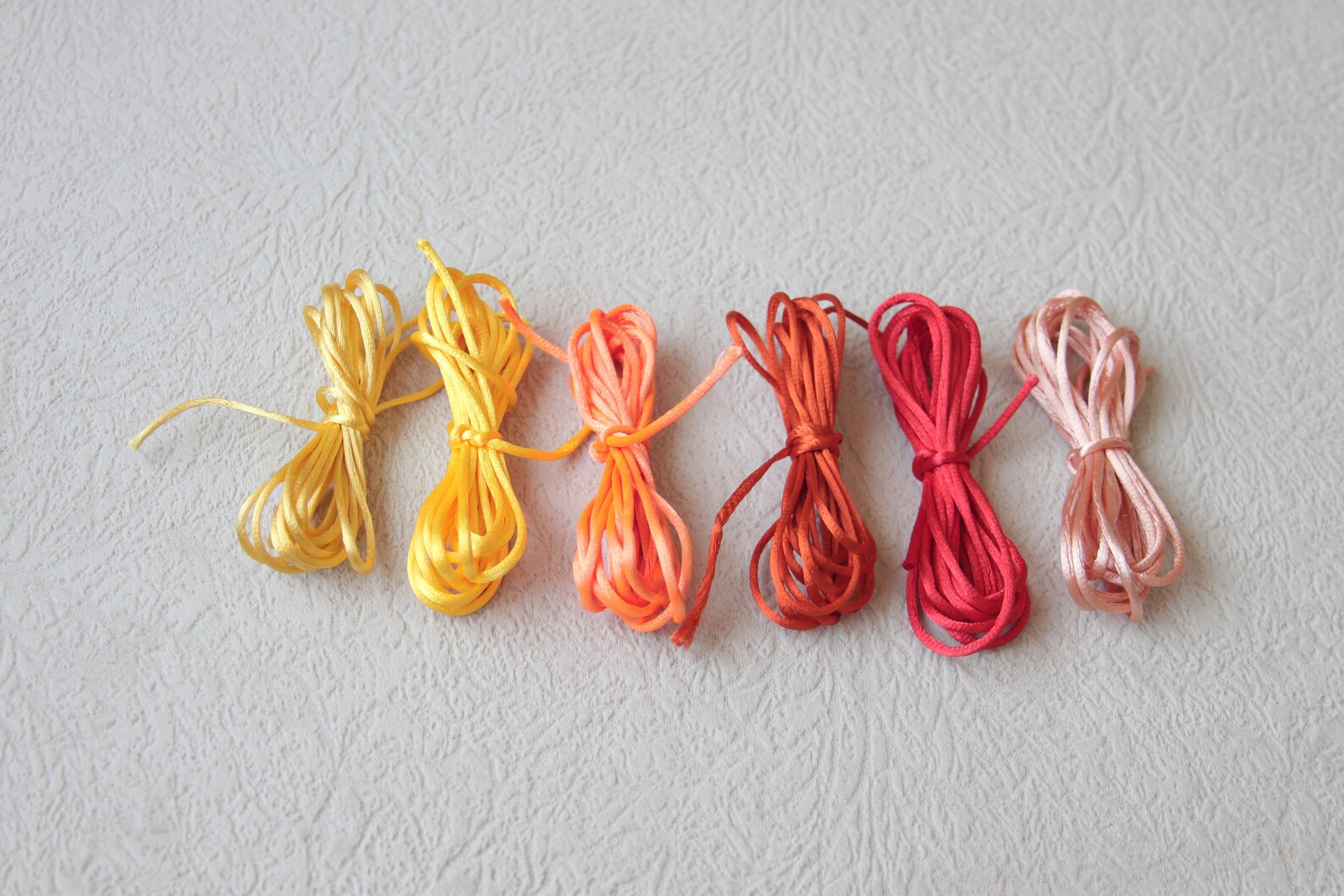 Rat Tail SET 24 Colors X 1 Meters Rattail Cord Knotting - Etsy