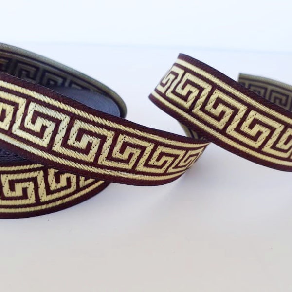 Greek Key Gold Trim - Etsy