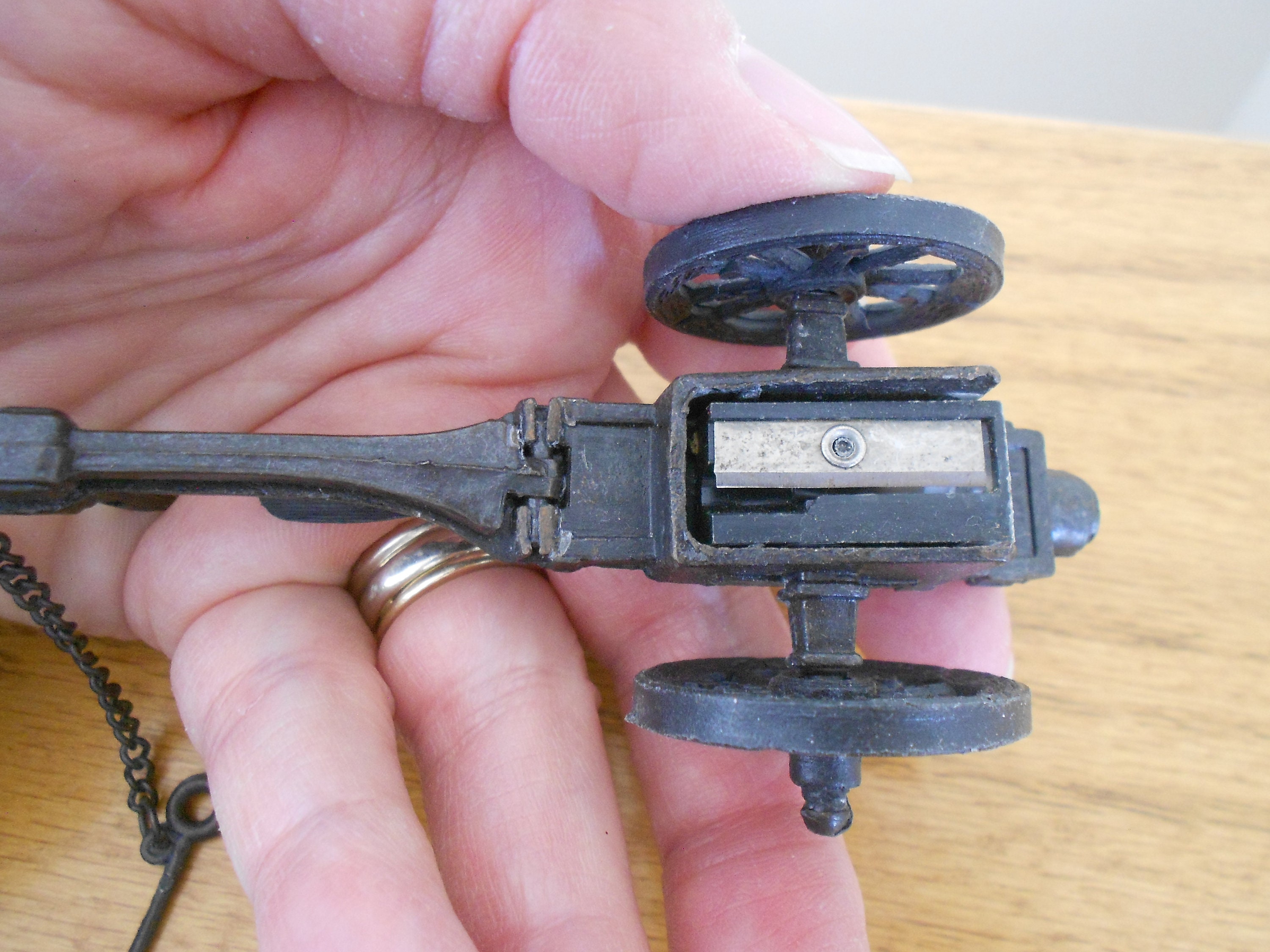 Vintage Mini Cannon Replica. Cast Iron Cannon. Six Inch Mini Cannon ...