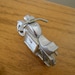 Vintage Timex Motorcycle Clock. Silver Mini Motorcycle Figure. - Etsy