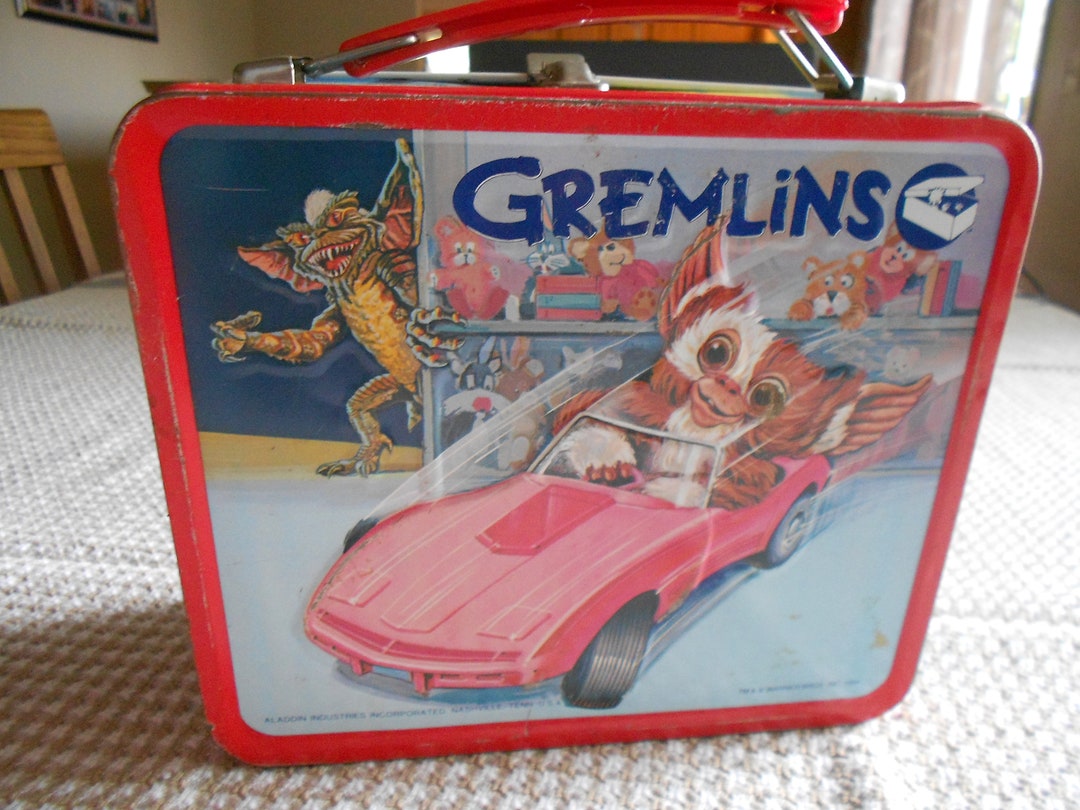 Vintage Gremlins Metal Lunch Box. Gremlins Collectible. Gremlins Movie ...