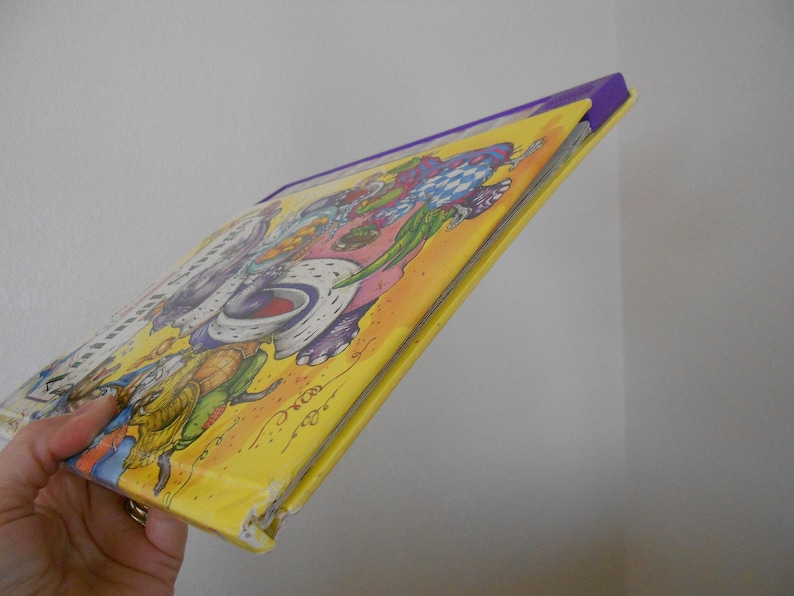 Vintage Animal Songs Kids Book. Song Book With Volume. Nursery Rhymes ...