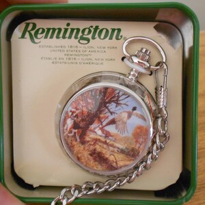 Vintage Remington Pocket Watch. New in Package. Sportsman Watch. - Etsy