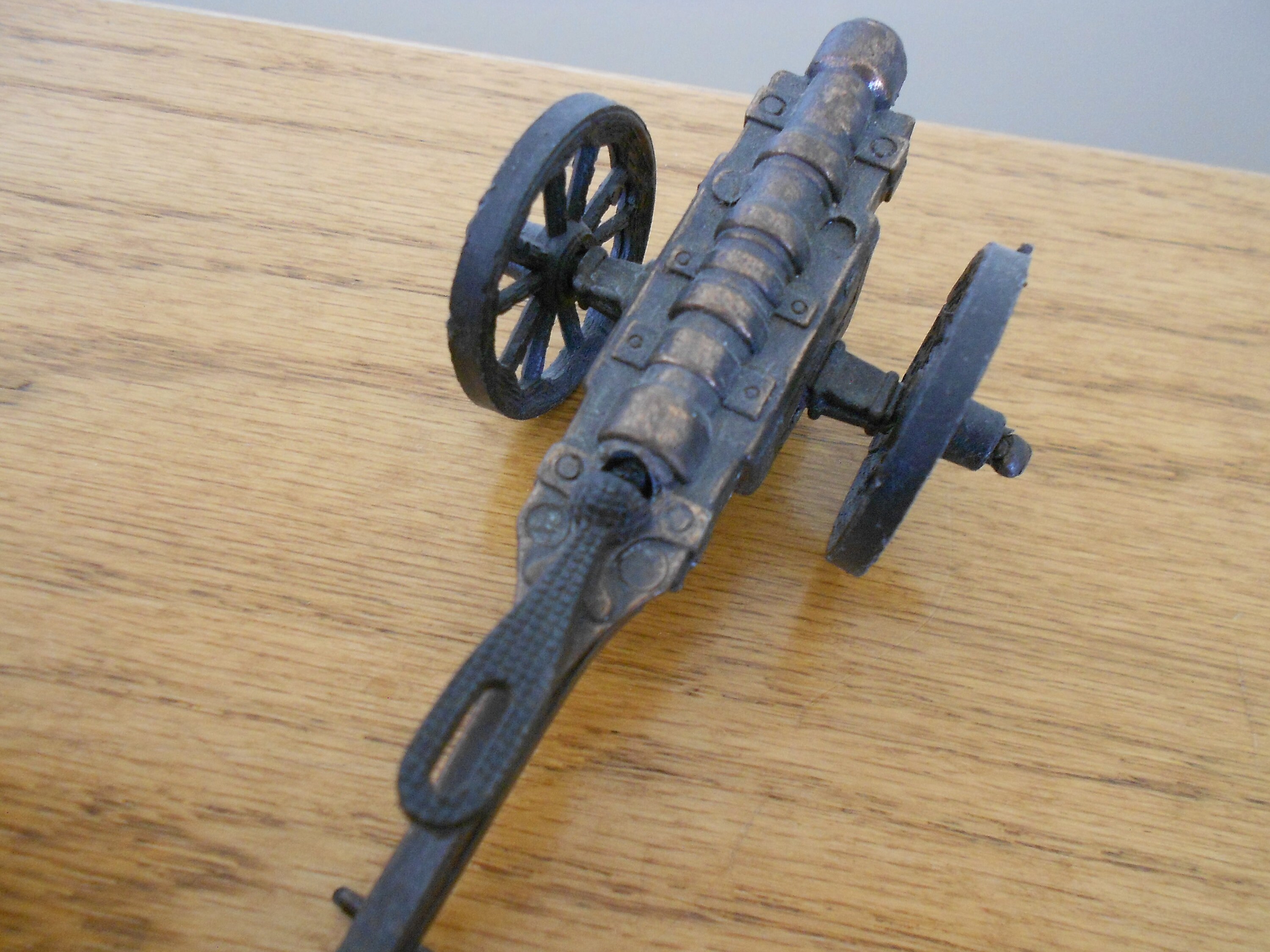 Vintage Mini Cannon Replica. Cast Iron Cannon. Six Inch Mini Cannon ...