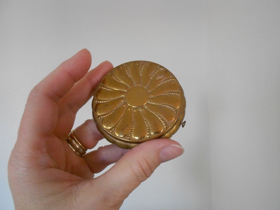 Vintage Brass Powder Compacts