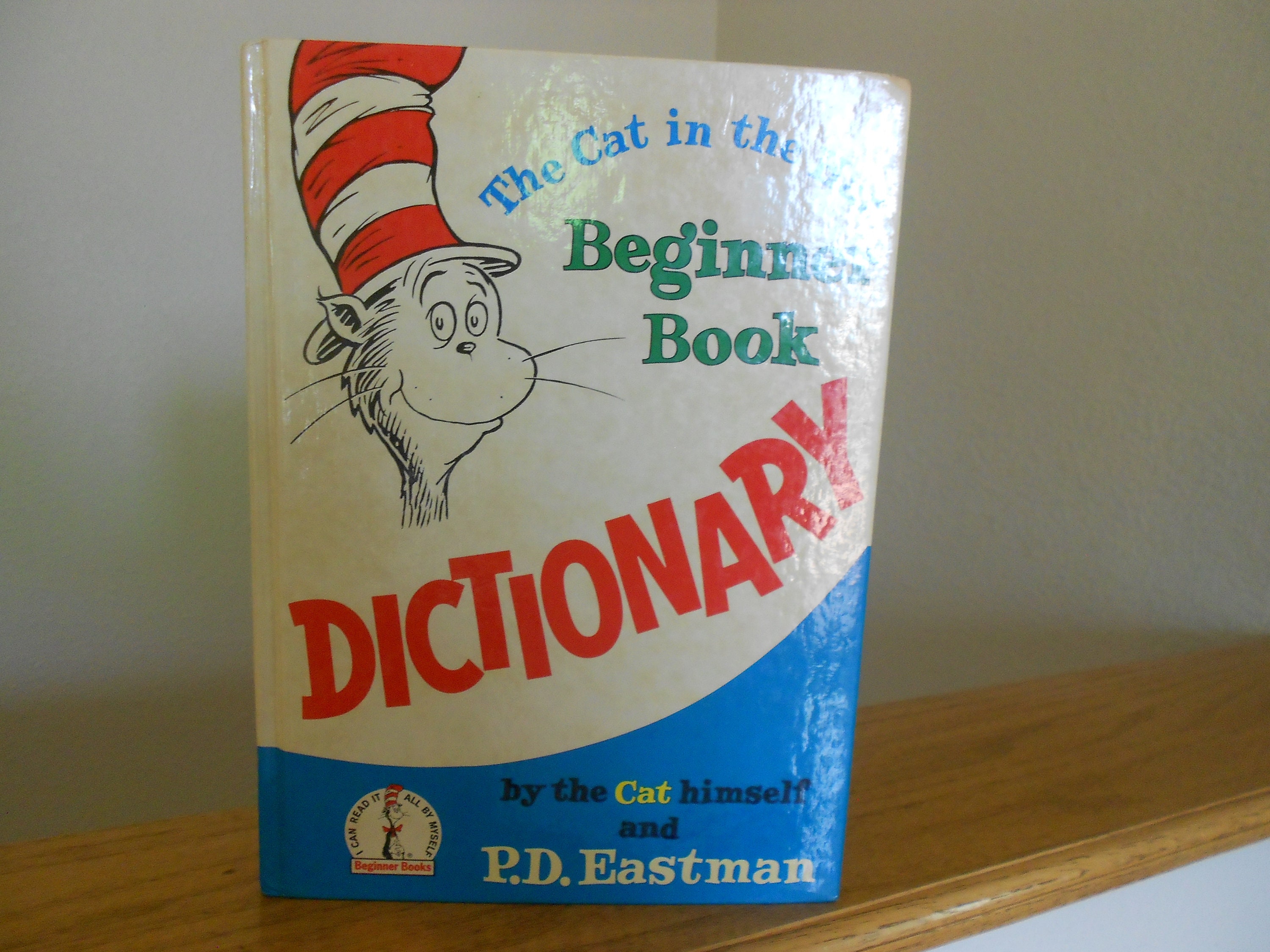 The Cat in the Hat Beginner Book, Dictionary. Vintage 60s Book ...