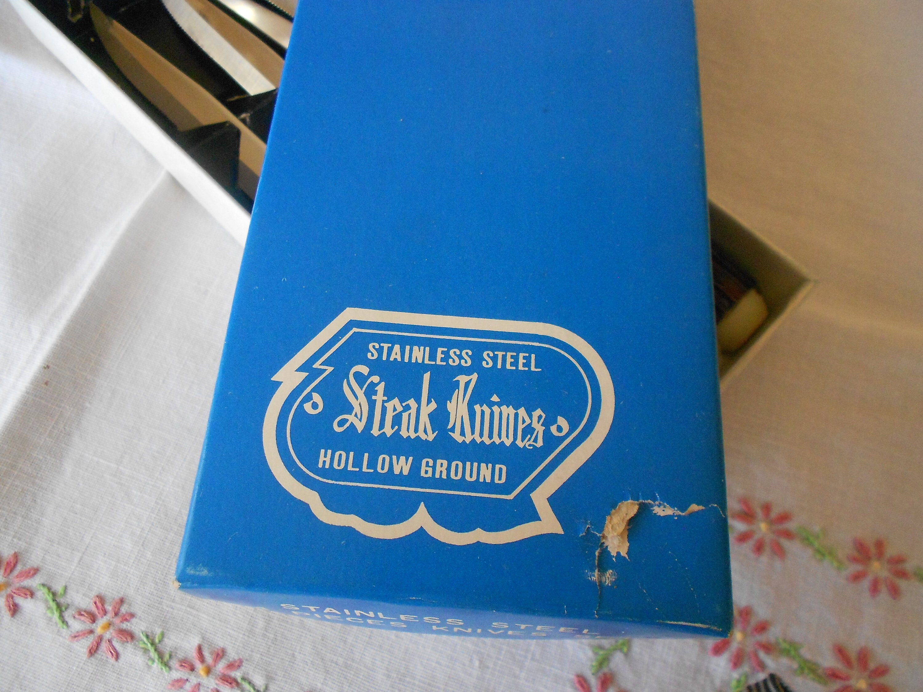 Vintage Bakelite Handled Steak Knives. Advertising Knives, Minnesota ...