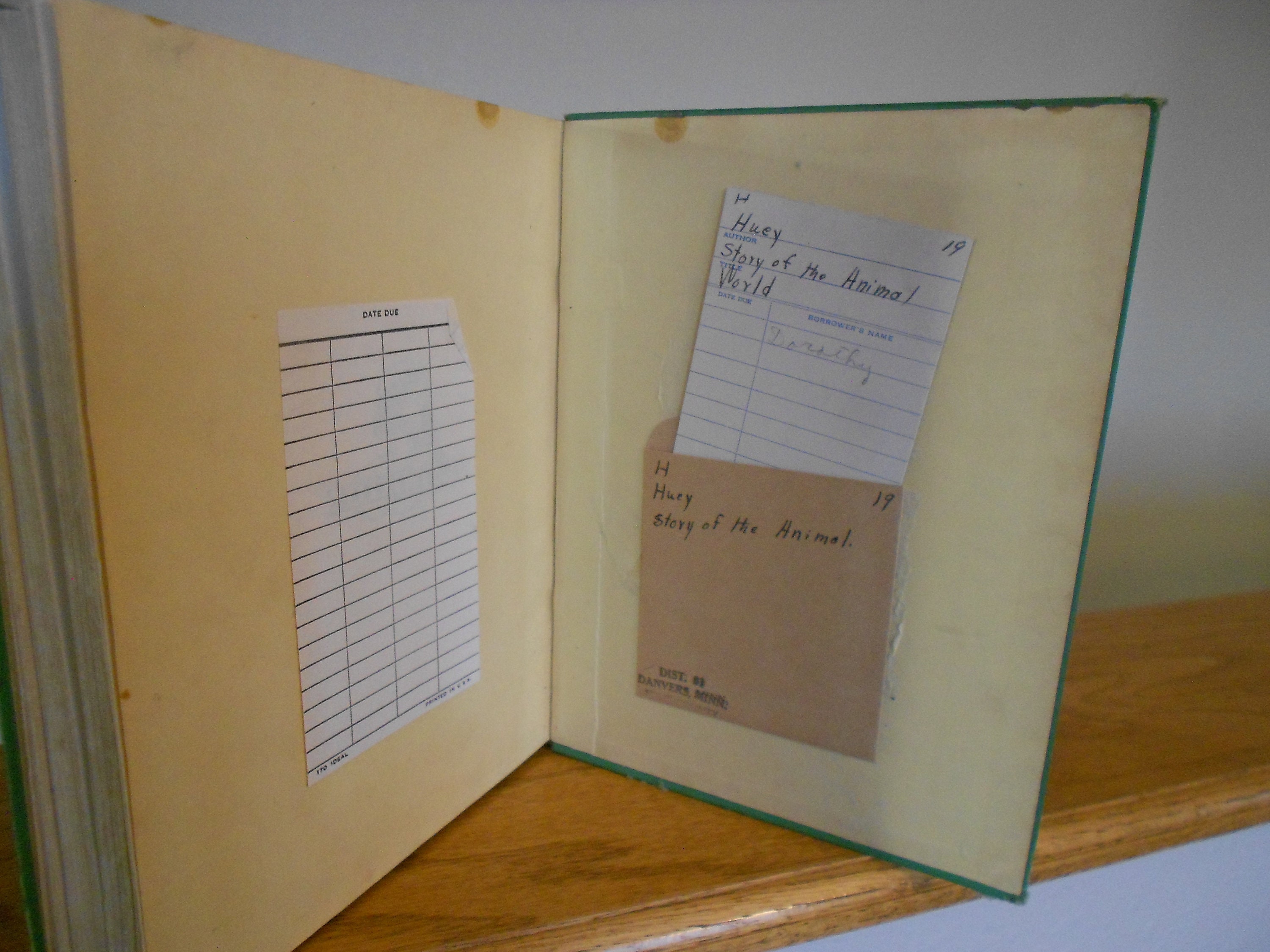 Vintage Animal World Book by Edward G. Huey of Cadmus Books, Chicago. A ...