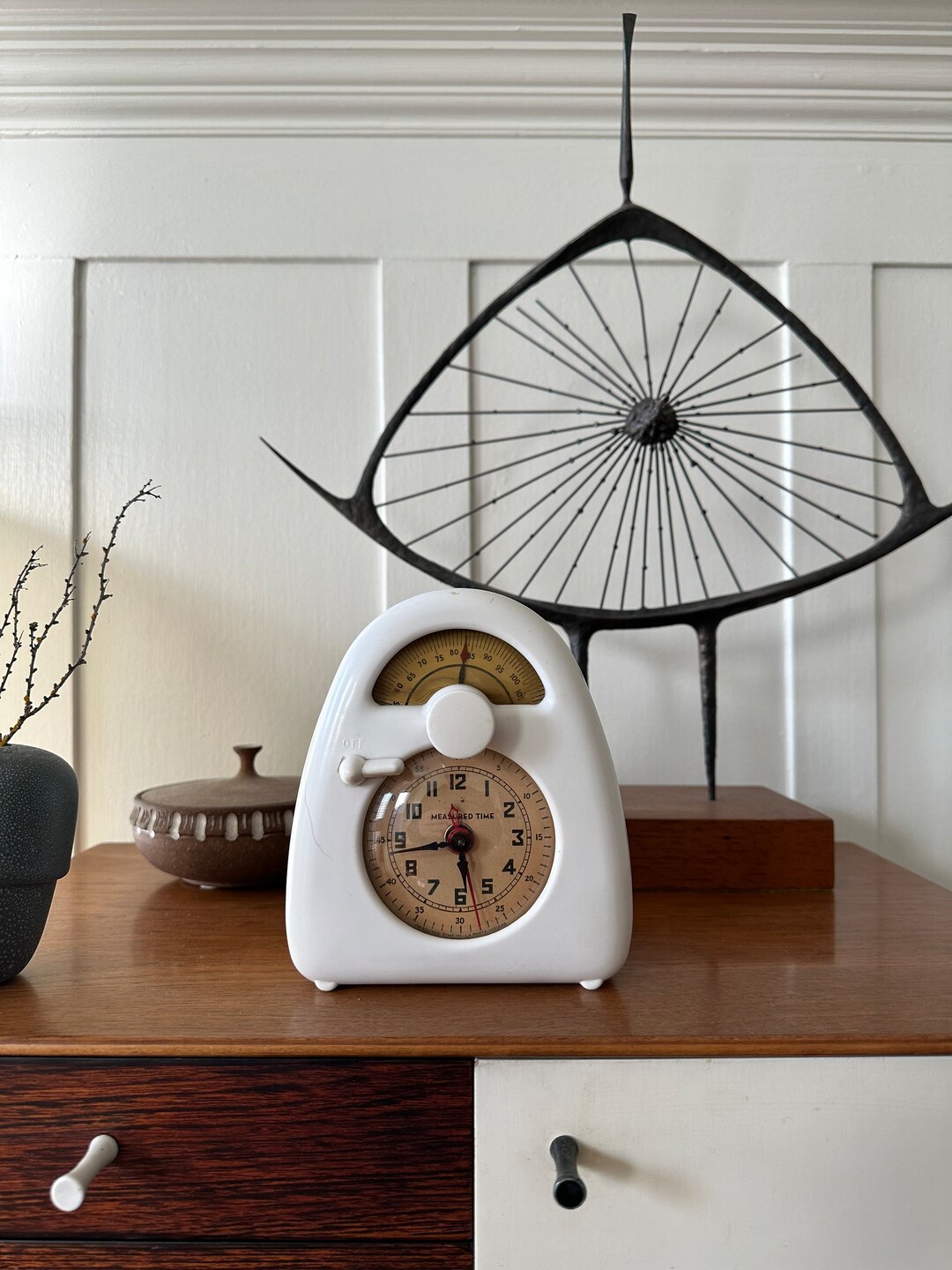 Isamu Noguchi Measured Time Hawkeye Clock - Etsy