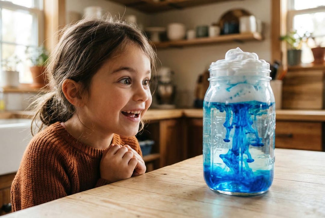 Rain Cloud in a Jar Science Kit | Water Cycle Experiment for Kids Ages ...