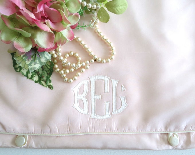 Vintage Lingerie Bag, Nightgown Pajama Purse, Ladies Travel Pouch ...