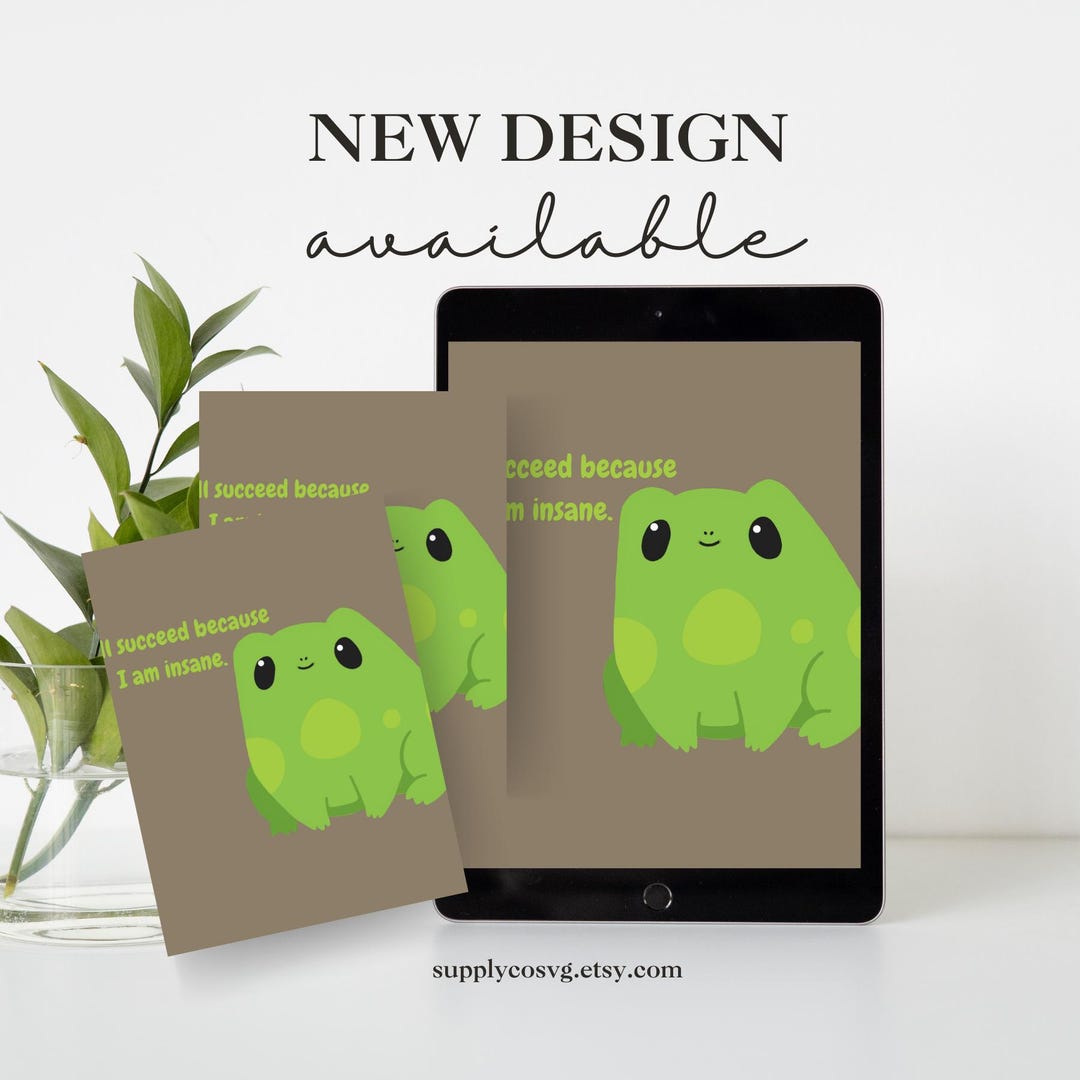 Insane Frog PNG – Funny Motivational Meme Digital Download (cricut ...