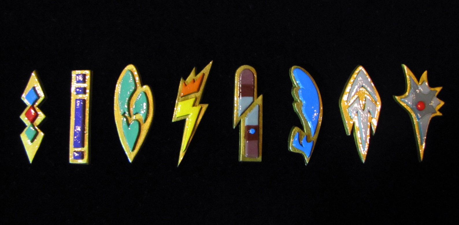 Pokemon Unova League Badge Set - Etsy