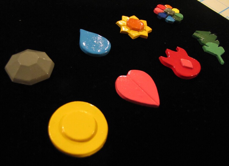 Pokemon Kanto (indigo) League Badge Set - Etsy