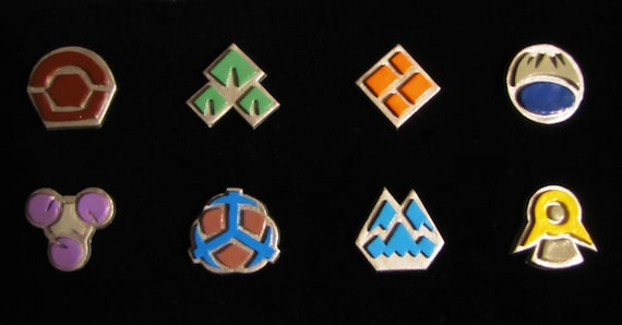 Pokemon Sinnoh League Badge Set - Etsy UK