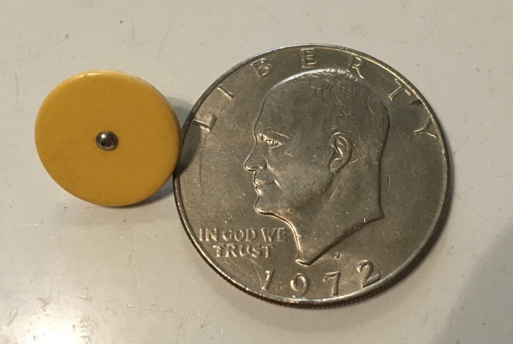 Vintage Mustard Yellow Plastic Buttons With Metal Shanks - Lot of 15 - Etsy
