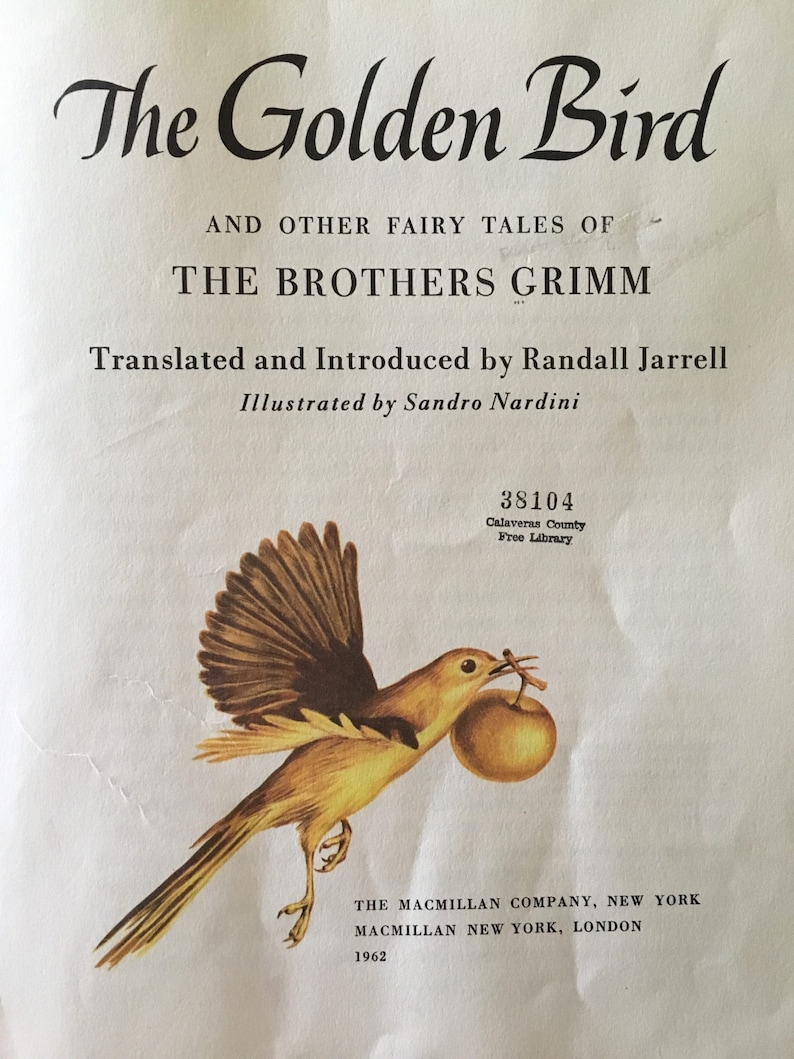 The Golden Bird and other fairy tales of The Brothers Grimm | Etsy