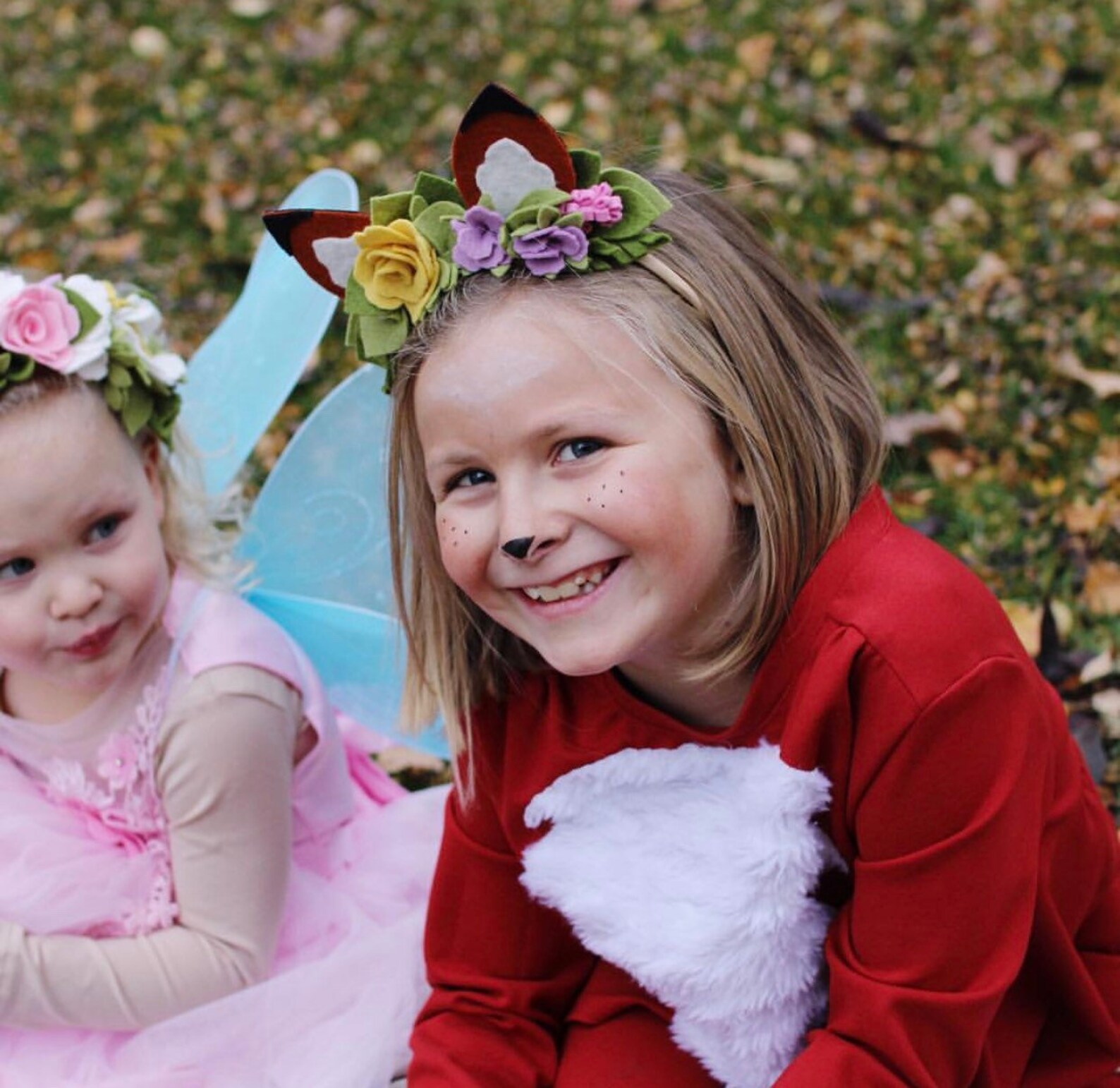 Fox Flower Crown Woodland Fox Headband | Etsy