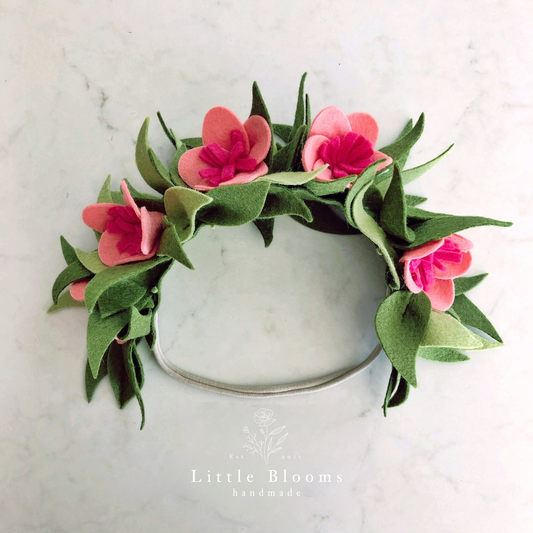 Moana Felt Flower Crown - Etsy
