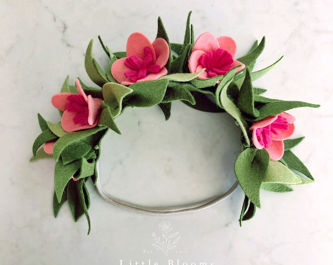 Moana Felt Flower Crown - Etsy