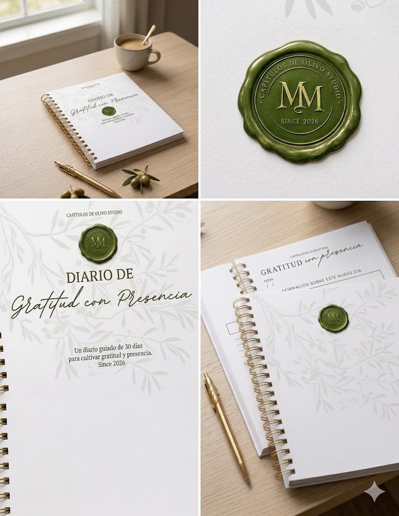 30-day Gratitude Journal | Guided Presence Diary (letter Size PDF ...