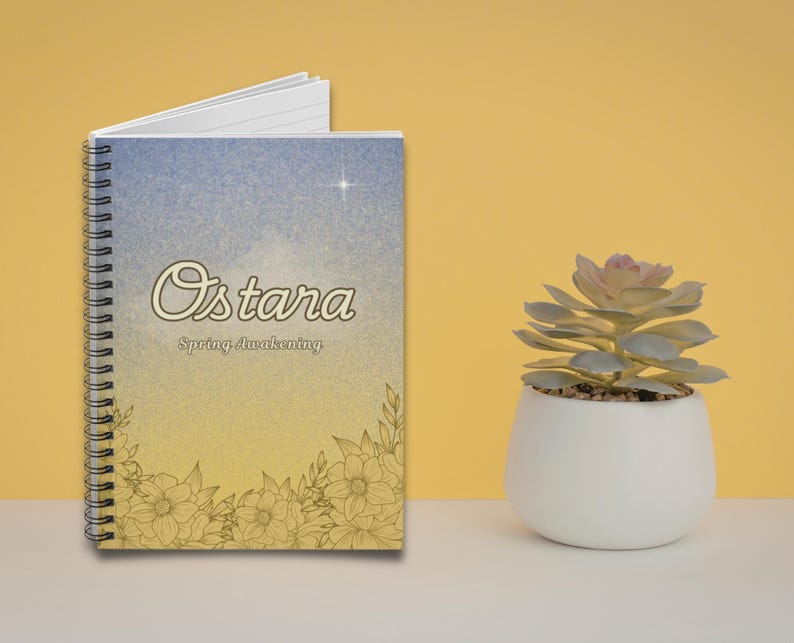 Everyday Notebook Ostara Spring Awakening | Spiral Ruled Journal ...