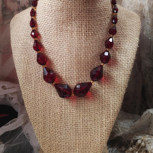 Cherry Red Bakelite - Etsy