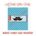 Mario candy bar wrappers Super Mario Mario Bros Party | Etsy