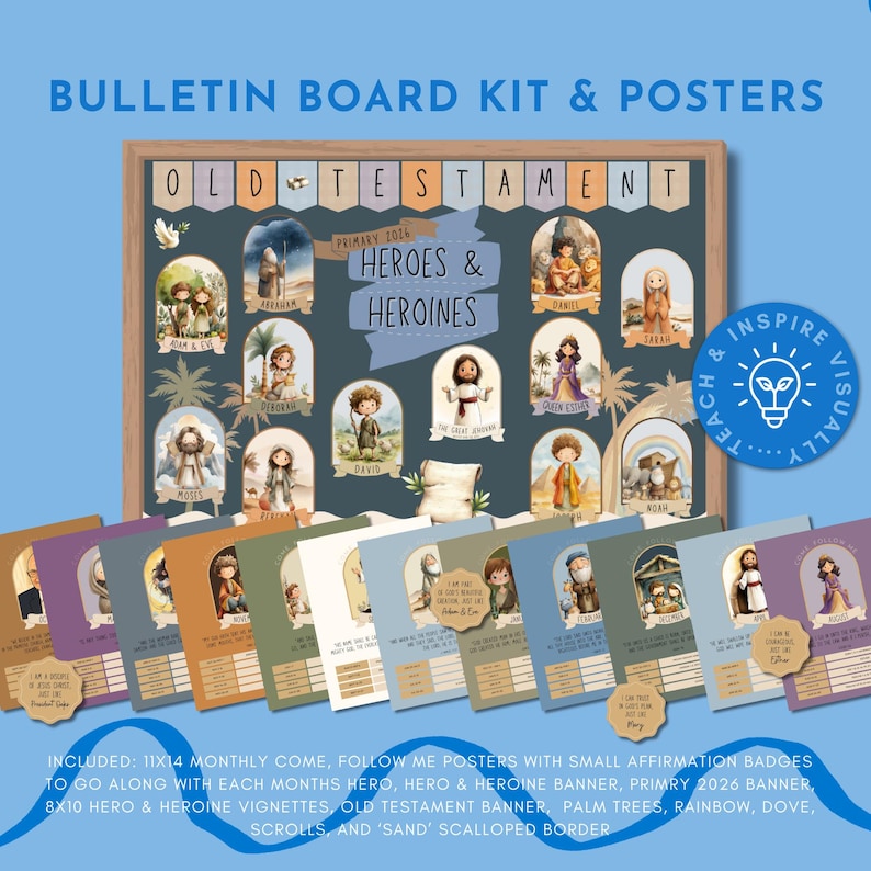 2026 LDS Primary Complete Bundle - Planner/bulletin Board - Old ...