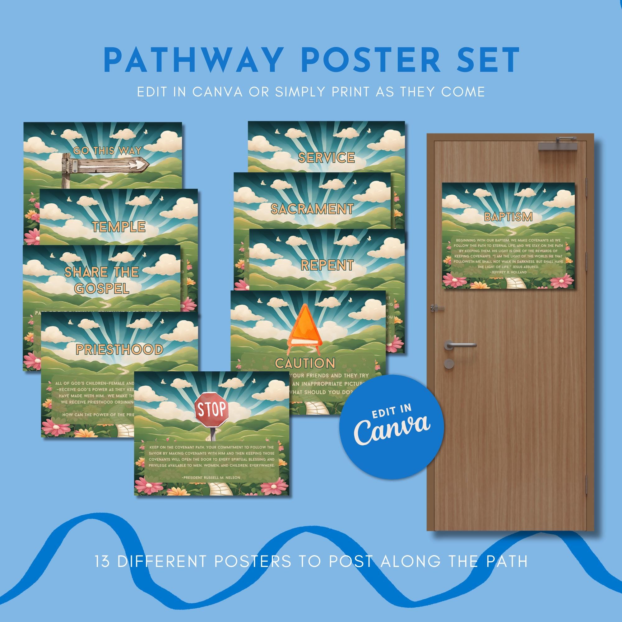 Follow the Covenant Path Primary Activity - LDS - Primary Ideas for ...