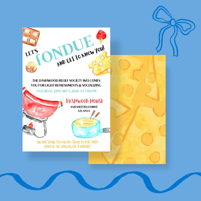 Fondue Party - Etsy
