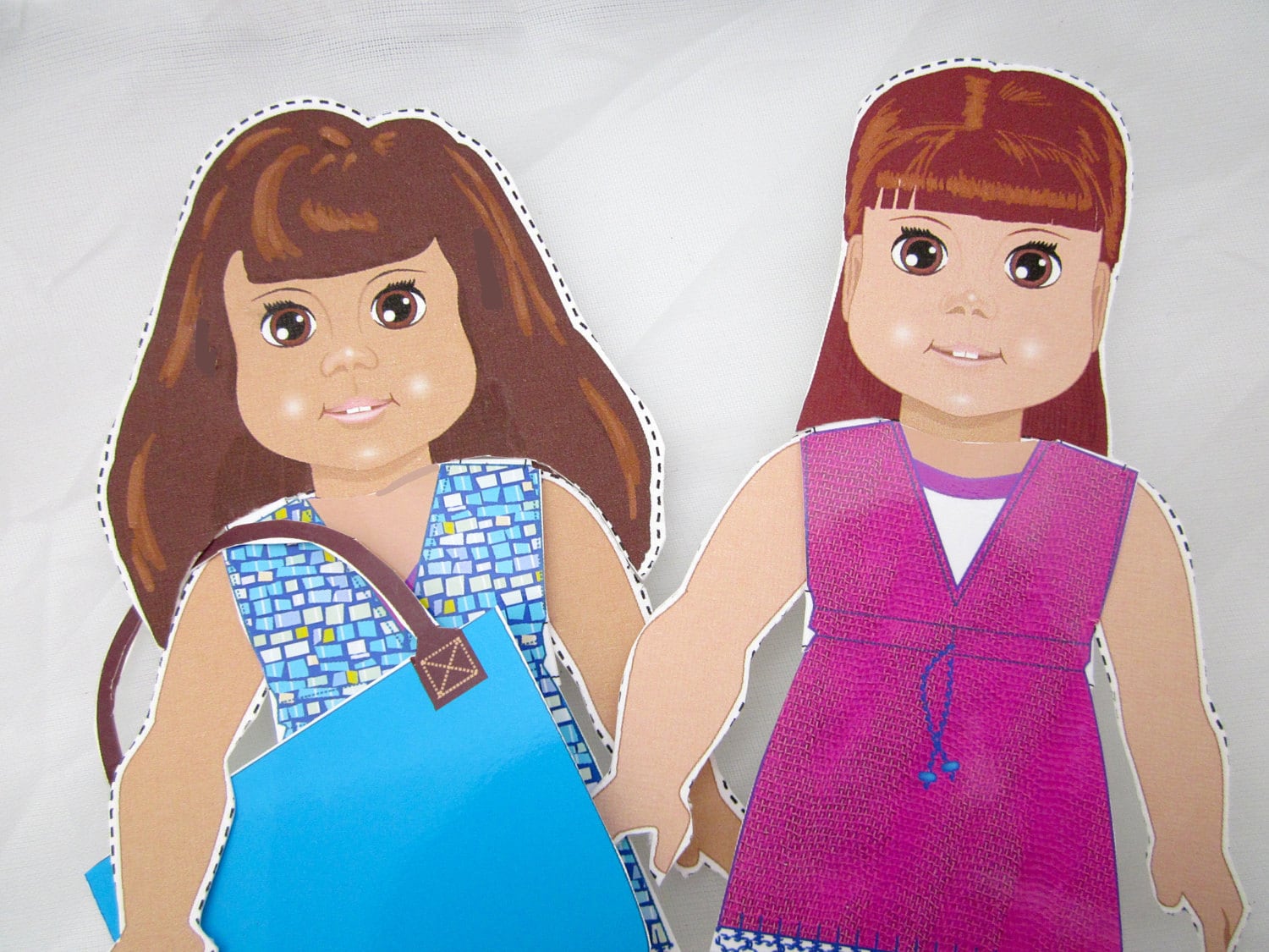 Stacy and Stella Printable Paper Dolls - Etsy