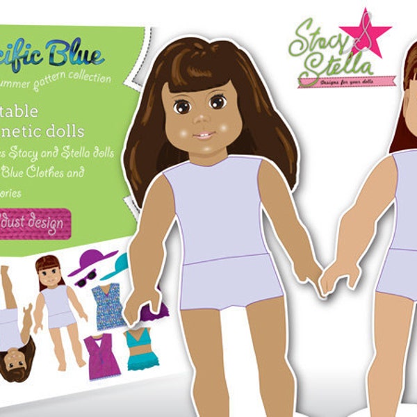 Magnetic Paper Doll - Etsy