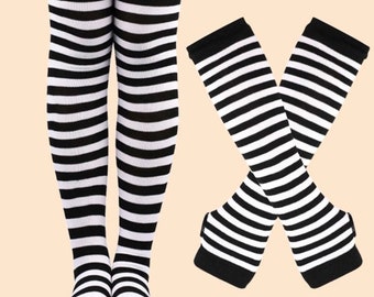 Striped Arm Socks - Etsy