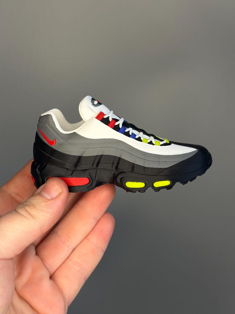 120mm Air Max 95/110 Greedy Miniature | 3D Printed Sneaker Decor - Etsy UK