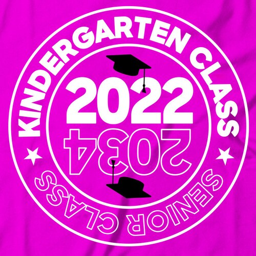 Kindergarten Class 2022 Senior Class 2034 Future Class - Etsy