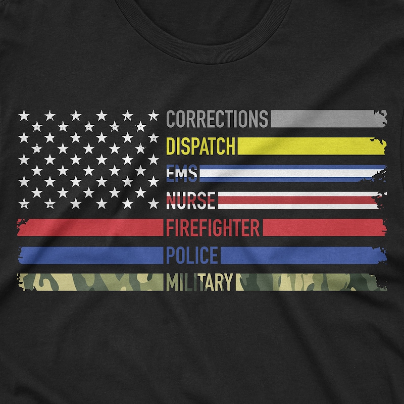 First Responders Flag - Etsy