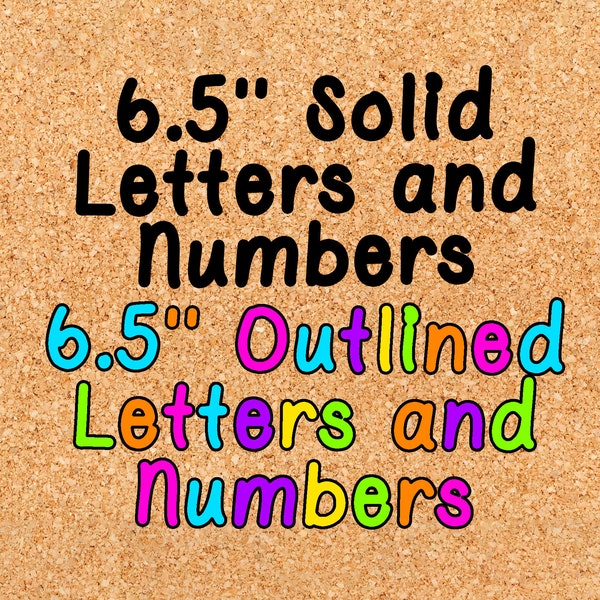 Bulletin Board Letters - Etsy