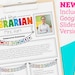 Meet the Librarian Flyer - Google Slides - Instant Download - Teacher ...