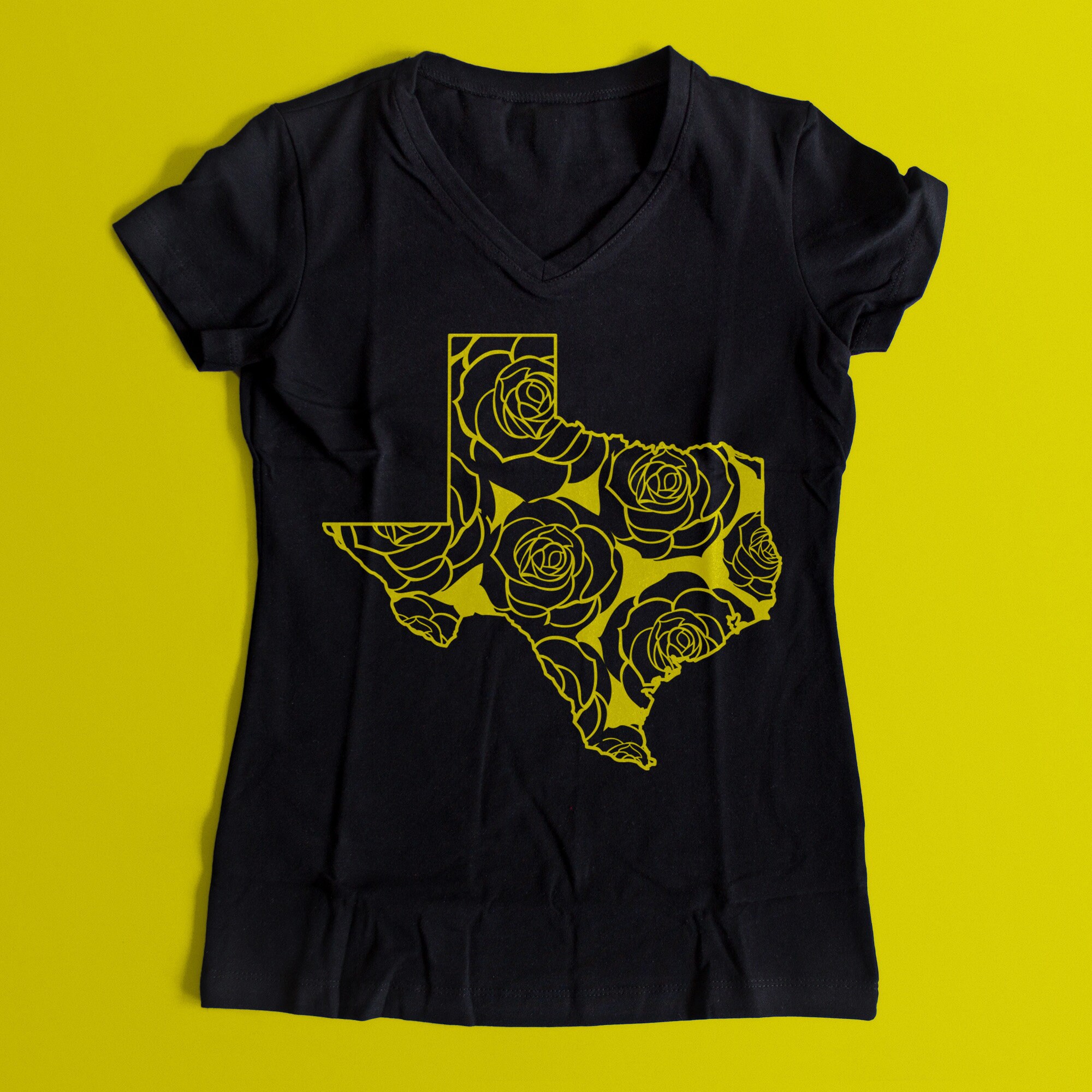 Texas Large Roses - PNG Dtf SVG - Cut File Digital File T-shirt Art ...