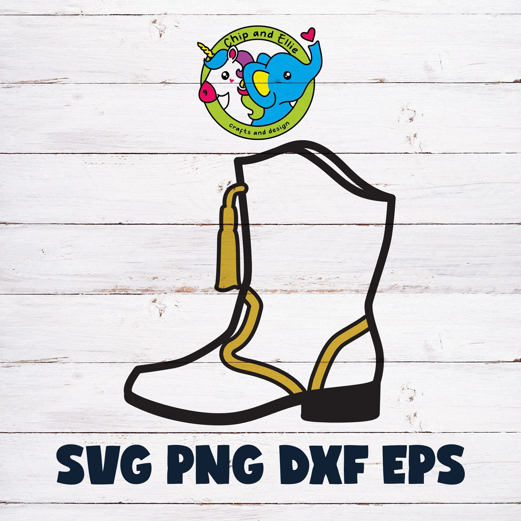 Drill Team Boots Clip Art