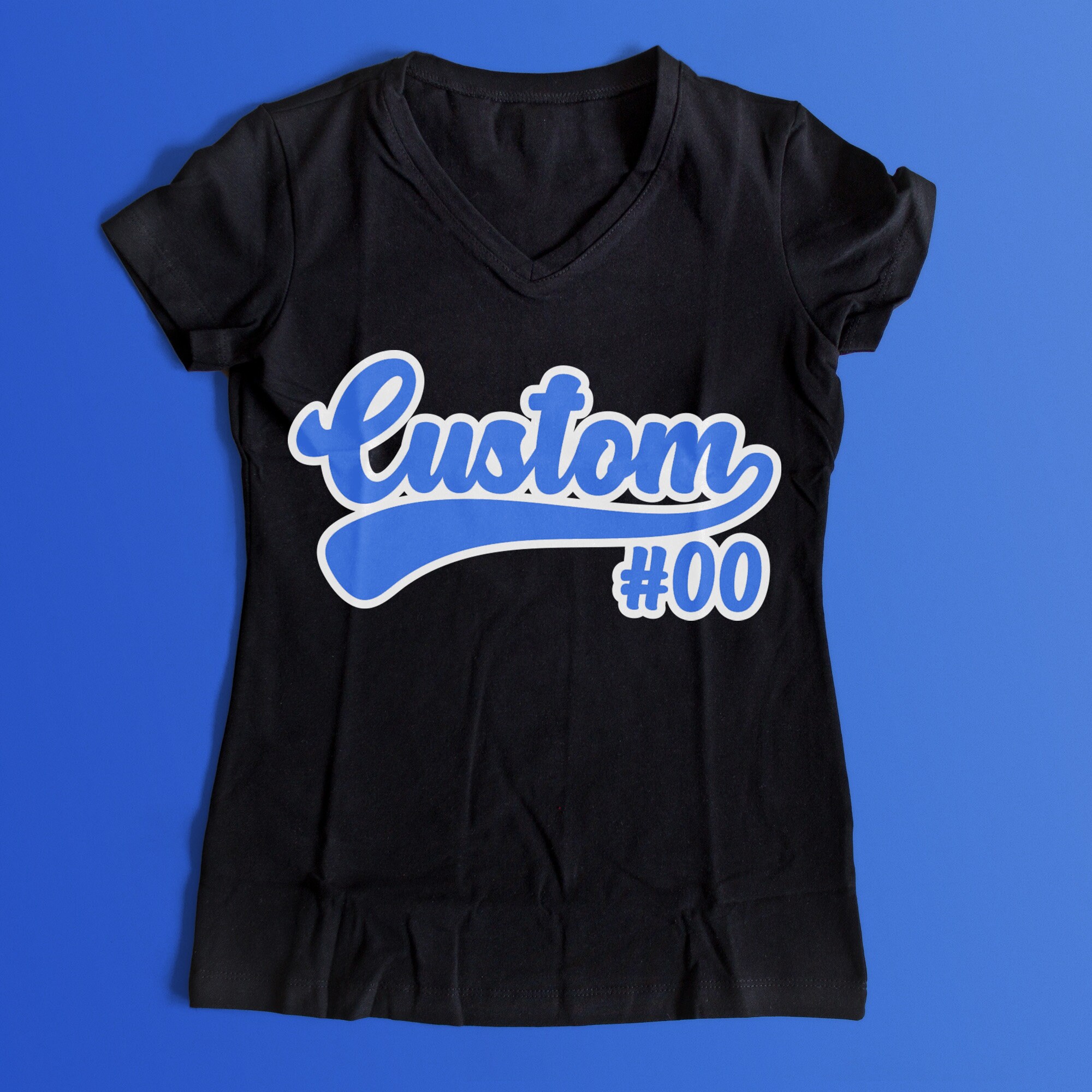 Custom Baseball Swoosh Double Layer Name Cut File School | Etsy