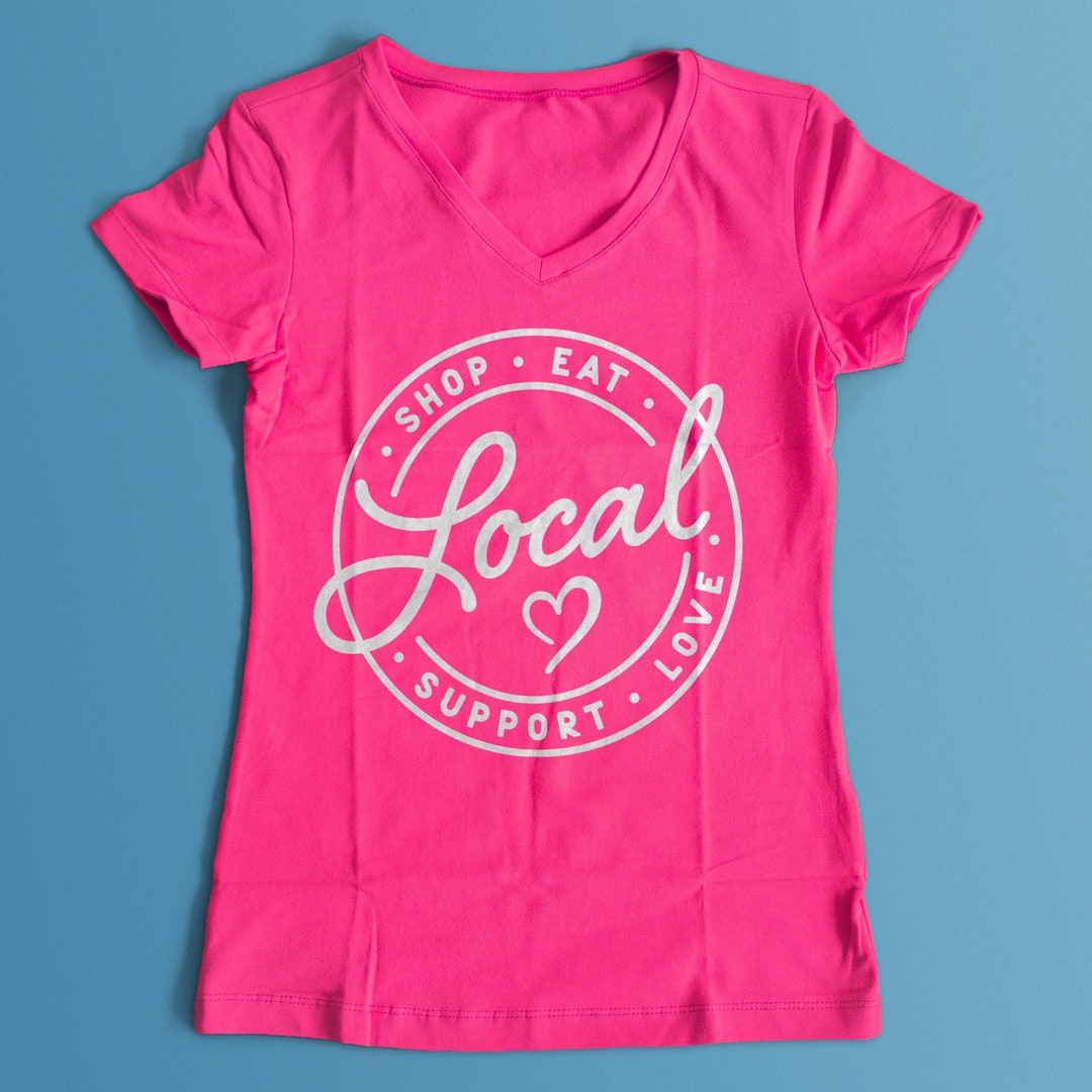 Shop Local SVG | Shop Small | Support Small Business | Love Local | Eat ...