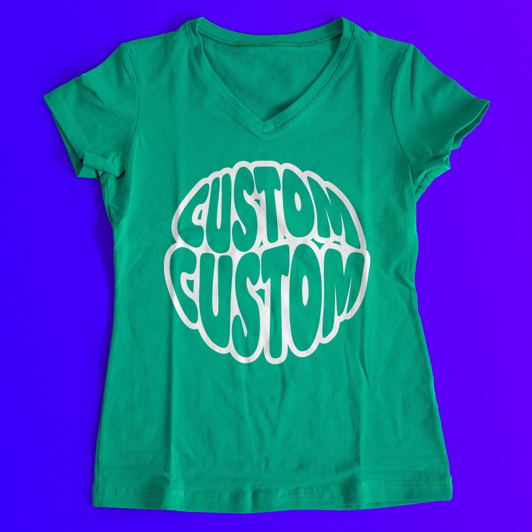 Custom Groovy Bubble Circle | Custom SVG | Dtf Eps PNG | Digital ...