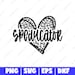 Speducator Leopard Heart Svg | Animal Print Heart | Teacher ...