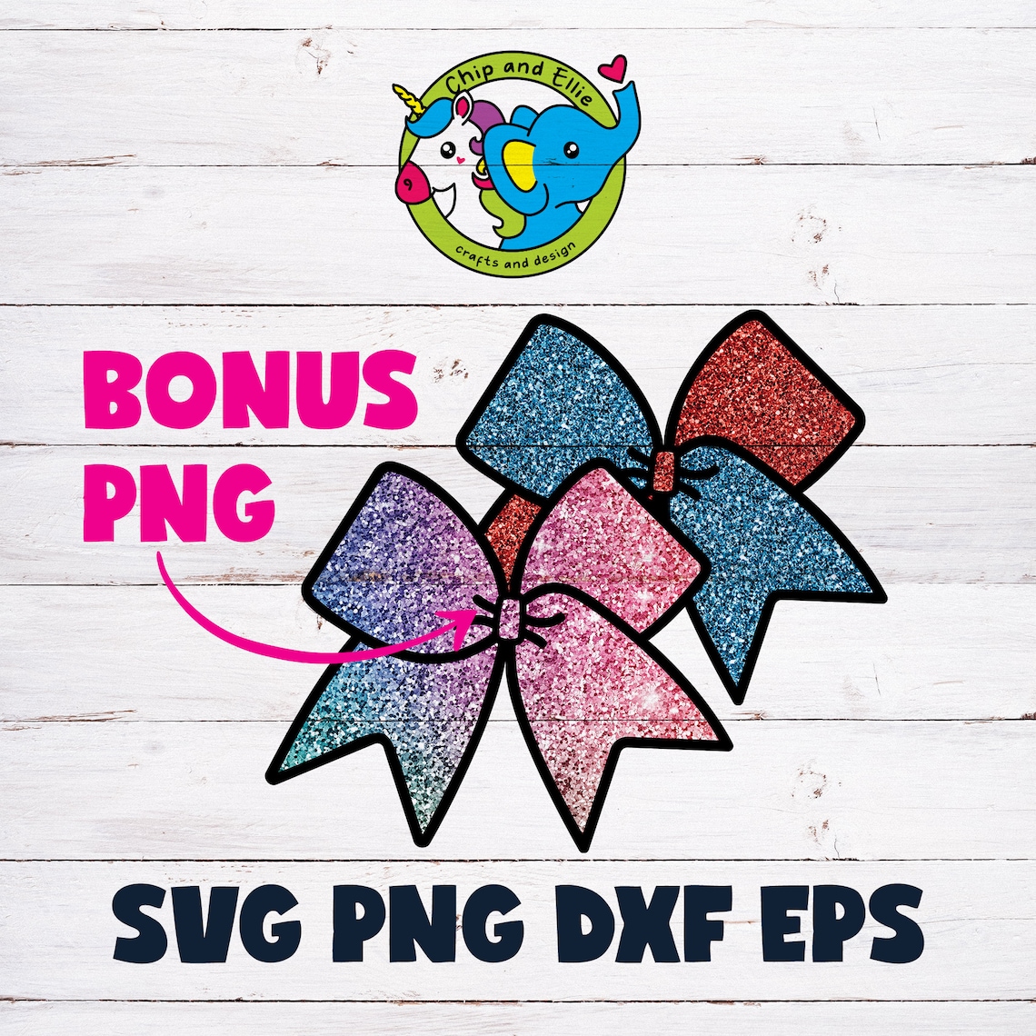 Cheer Bow SVG | Big Bow | Cricut Cut File | Competition Cheer | Dtf Eps ...