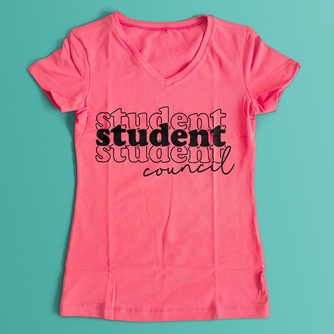 Stacked Student Council SVG | School Spirit Shirt | Student Council ...