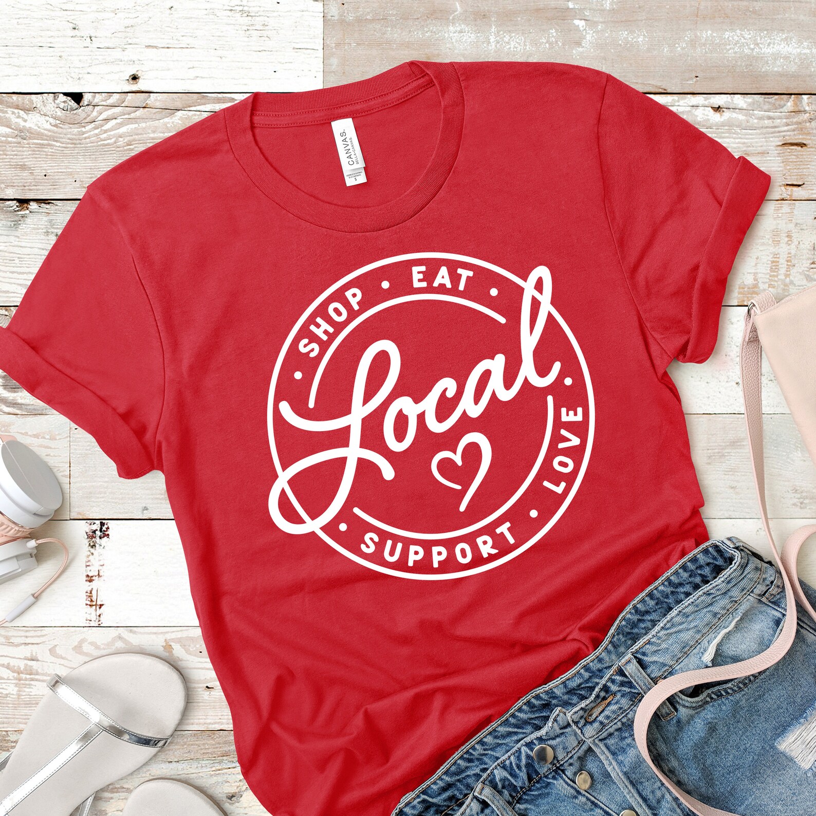 Shop Local SVG | Shop Small | Support Small Business | Love Local | Eat ...