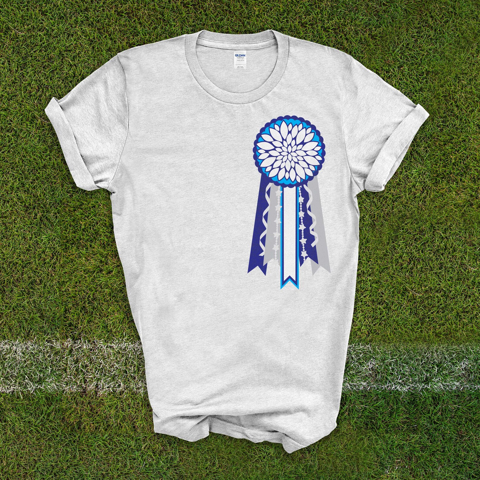 Blue Homecoming Mum SVG | Add Your Own Name Team | Football Team ...