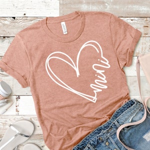 Mini Heart Line Cut File | Heart SVG | Instant Download | PNG Dtf Eps ...